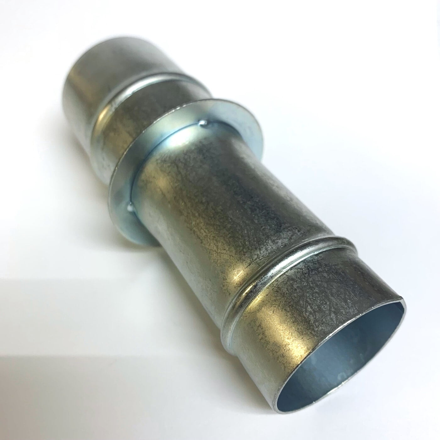 Hose to Valve Adapter, Galvanized Steel - 2" x 1.5"