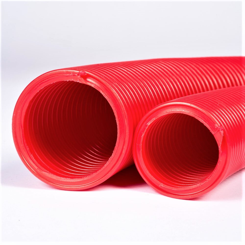 Vacuum hose 2" diameter, Solid Red (50ft)